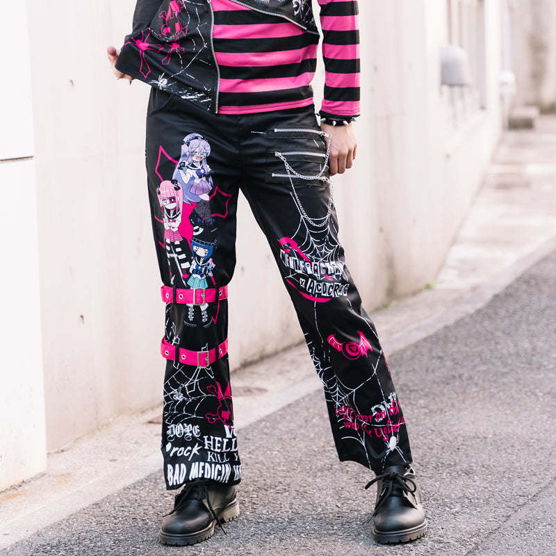 EMO Punk Men Herachan Long Pants – ACDC RAG