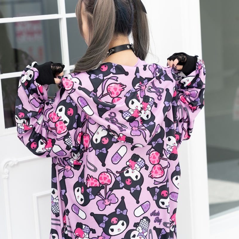 Kuromi Zip Hoodie *JAPAN SALE ONLY – ACDC RAG